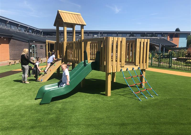 Trim Trails and Climbing Frames For Schools | Pentagon Play