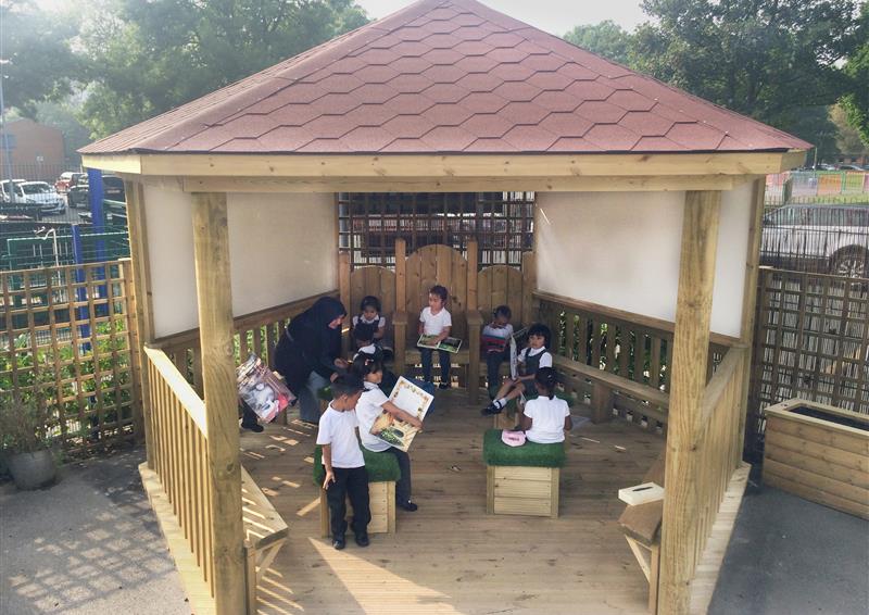 Outdoor Classrooms and Canopies For Schools | Pentagon Play