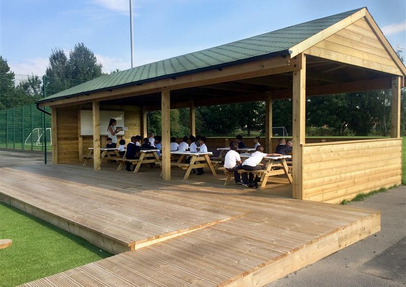 Outdoor Classrooms And Canopies For Schools Pentagon Play