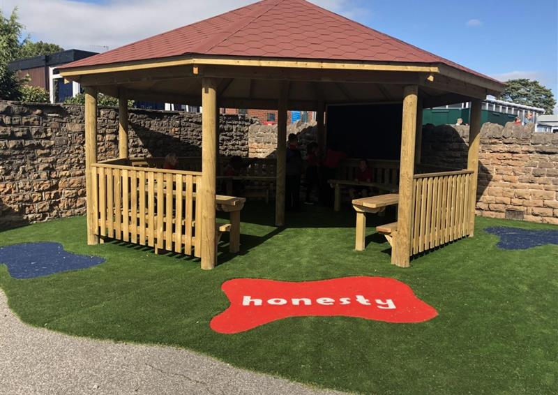 Outdoor Gazebos For Schools | Pentagon Play