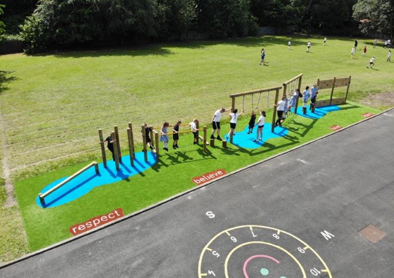 Trim Trails For Schools | Pentagon Play